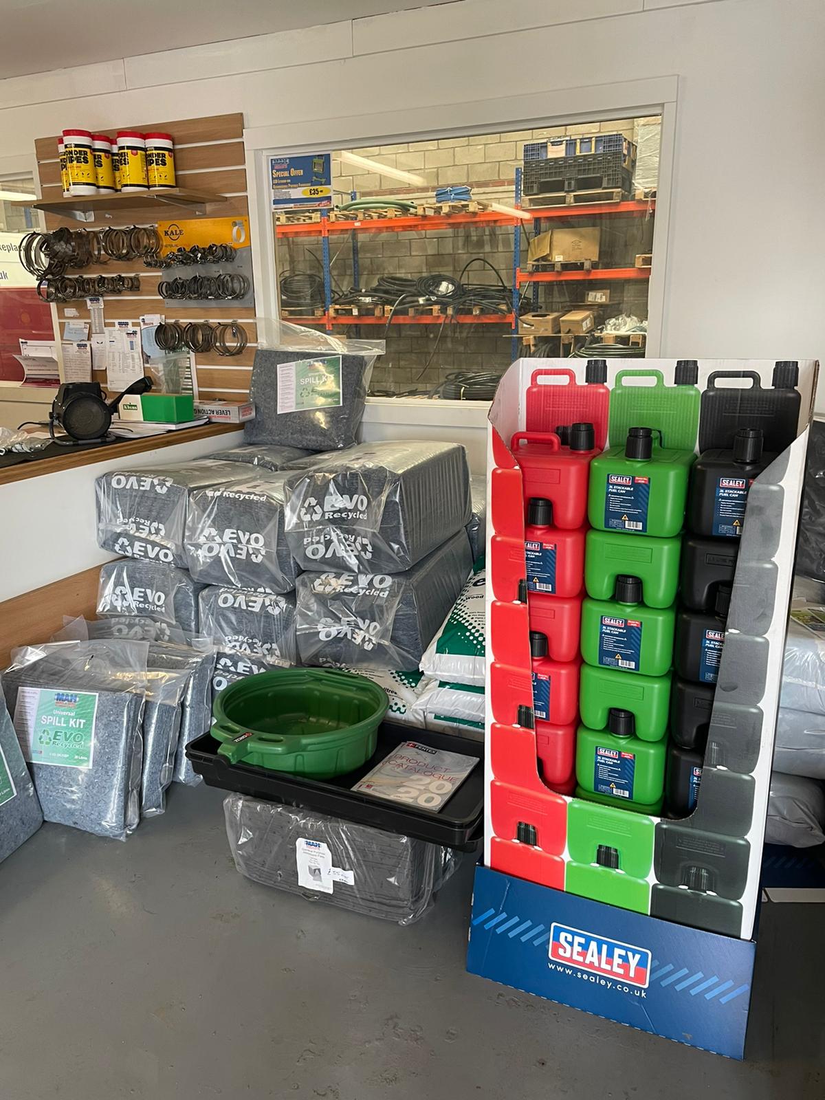 Hydroshop's Castleford, Birstall, Warrington, Coventry.